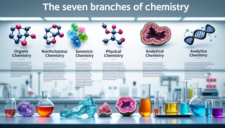 Quelles sont les différentes branches de la chimie ? - Horizon Chimie